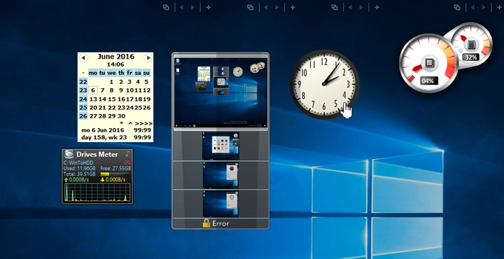 懷念Windows 7的桌面小工具嗎？Widnows 10也能有Desktop Widget哦！ - 電腦王阿達