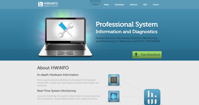 當人家問你電腦配備如何時？把 HWINFO 打開抓張圖是最簡便的方法 - 電腦王阿達