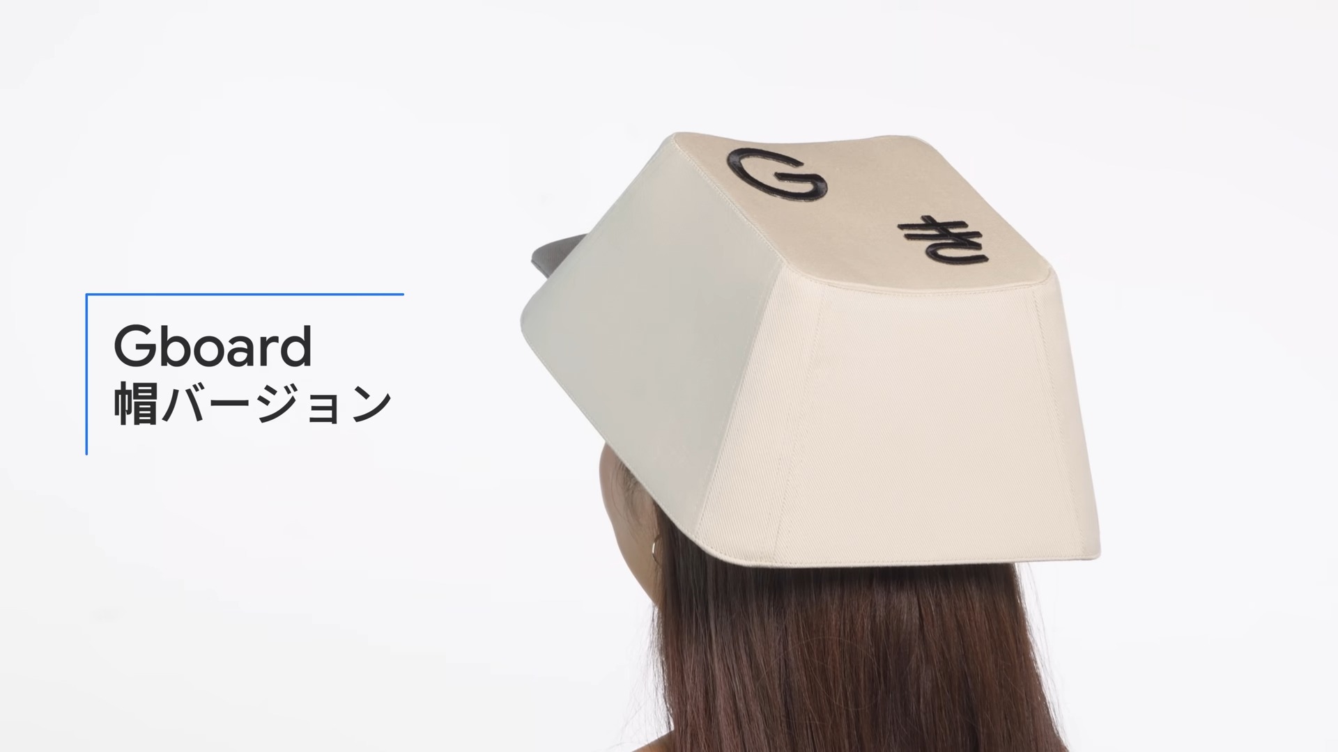 Google 日本最新力作!放在頭上使用的帽子鍵盤 Gboard CAPS - 電腦王阿達