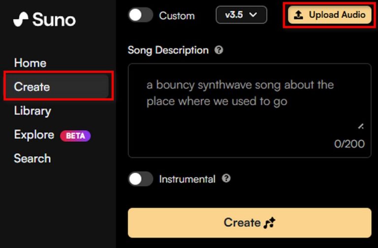 Suno 最新「Audio Input」功能上線，任何聲音都能創作歌曲 - 電腦王阿達